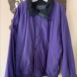 Jansport Jackets & Coats | Vintage Mens Medium Hiking Windbreaker ...